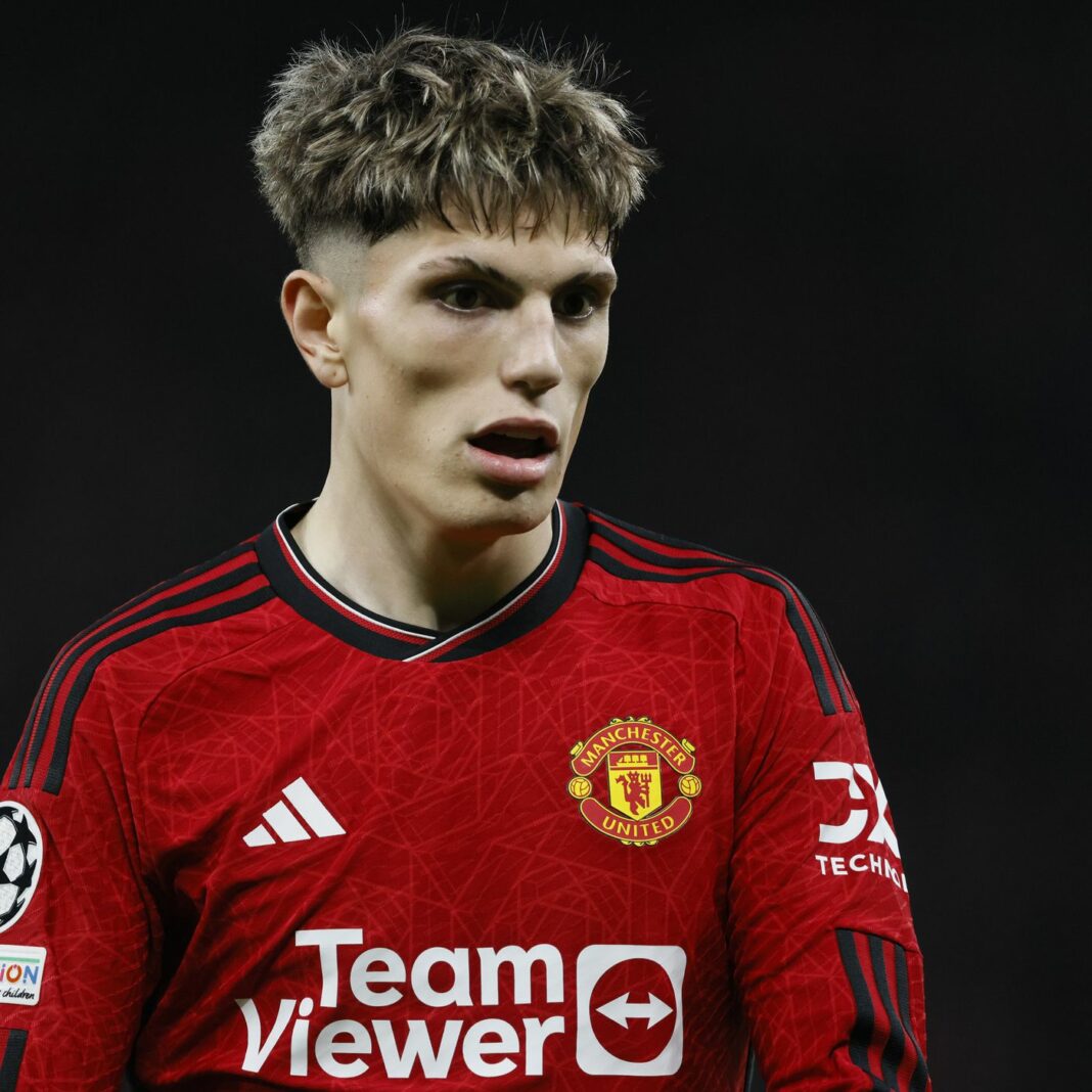 Garnacho prima di arrivare a Napoli: ha giocato 95 minuti con il ...